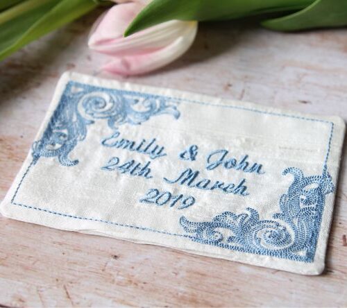 Personalised wedding dress labels | Extra Special Touch